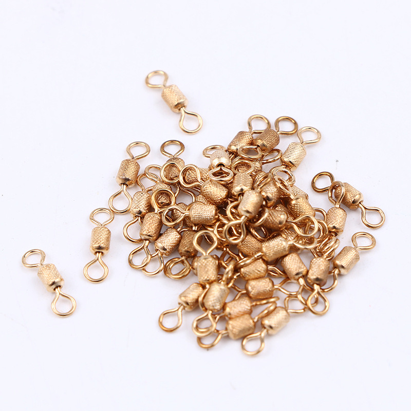 Multi Size High Quality American Embossed Gold Swivel Roll Fishing ...