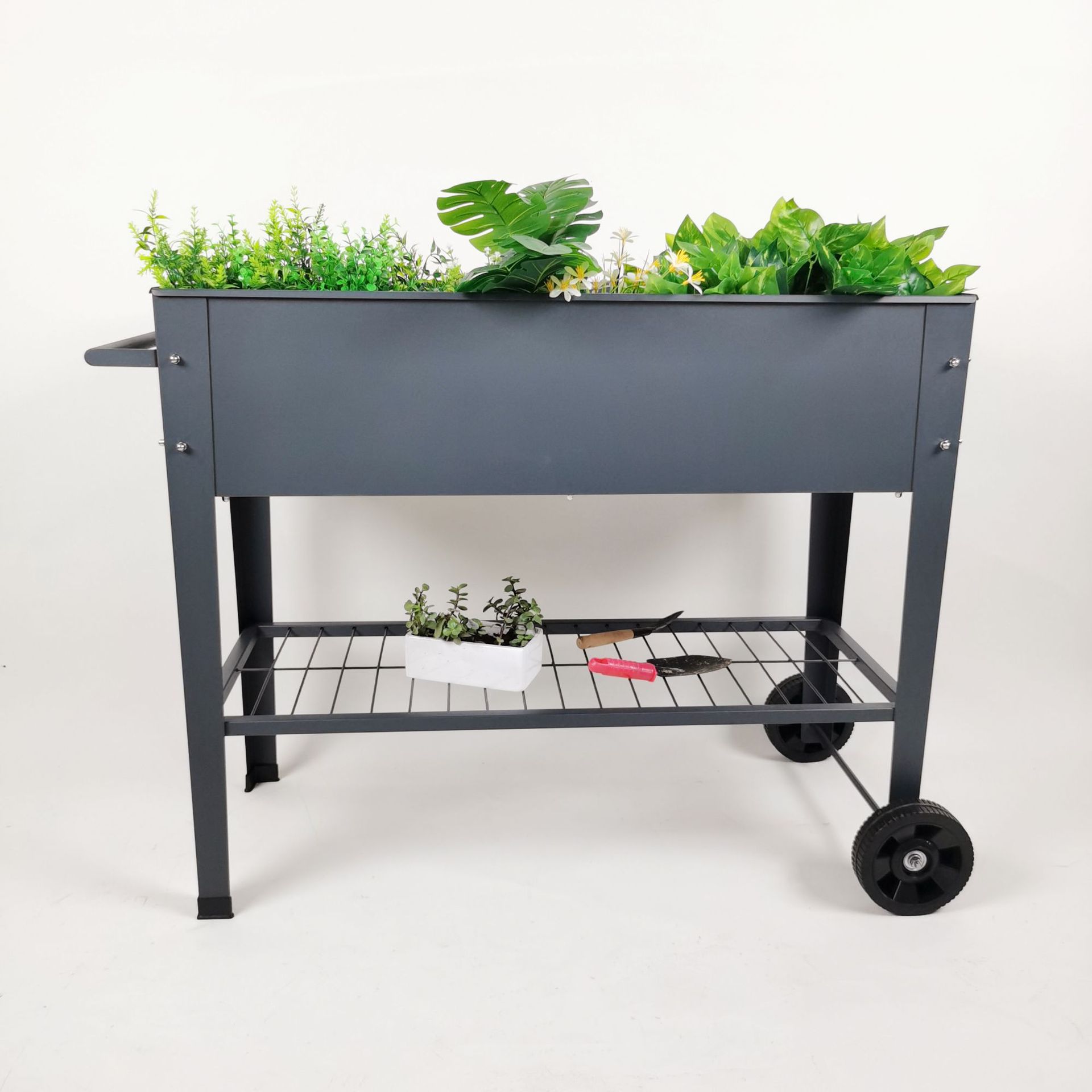 Customized Removable Planting Cart Vegetable Flower Planting Box ...