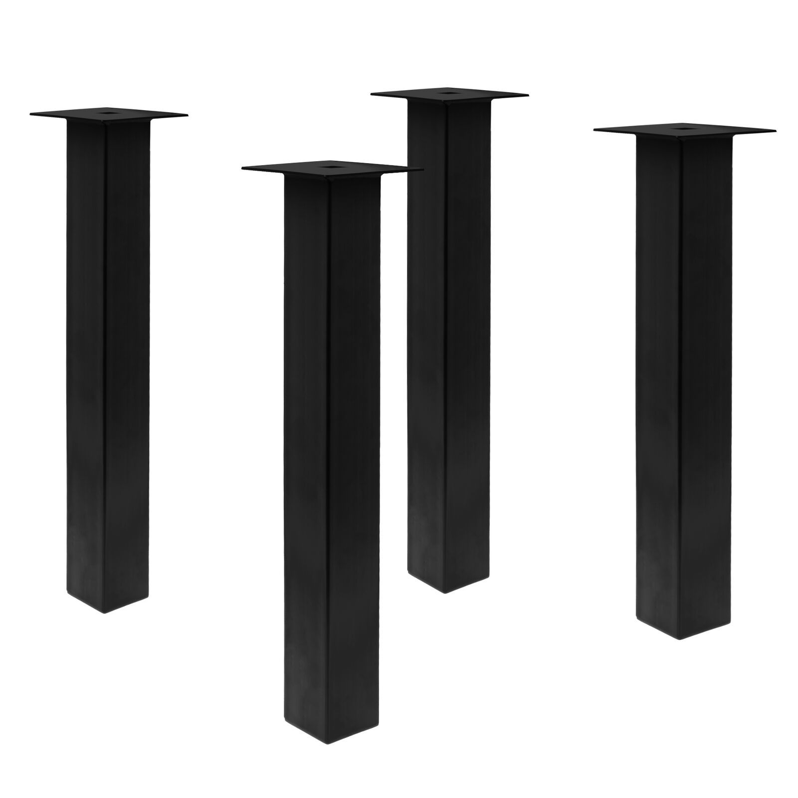 Single Square Tube Table Leg Iron Frame Spray Plastic Table Leg ...